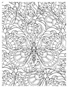 Whimsical Butterfly Coloring Pages - Artistic Inspiration Awaits