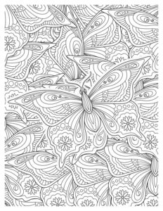 Whimsical Butterfly Coloring Pages - Artistic Inspiration Awaits