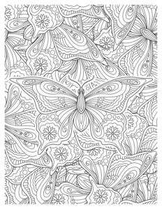 Whimsical Butterfly Coloring Pages - Artistic Inspiration Awaits