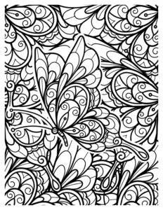 Whimsical Butterfly Coloring Pages - Artistic Inspiration Awaits