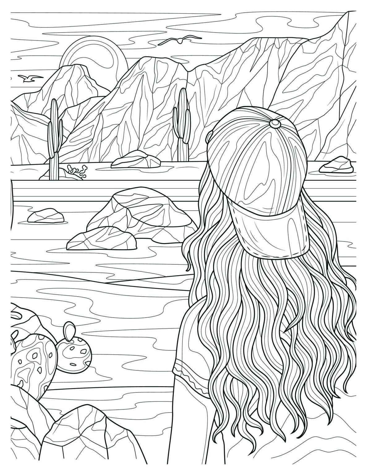 Mindfulness Moment Coloring Pages: Find Peace in Every Stroke
