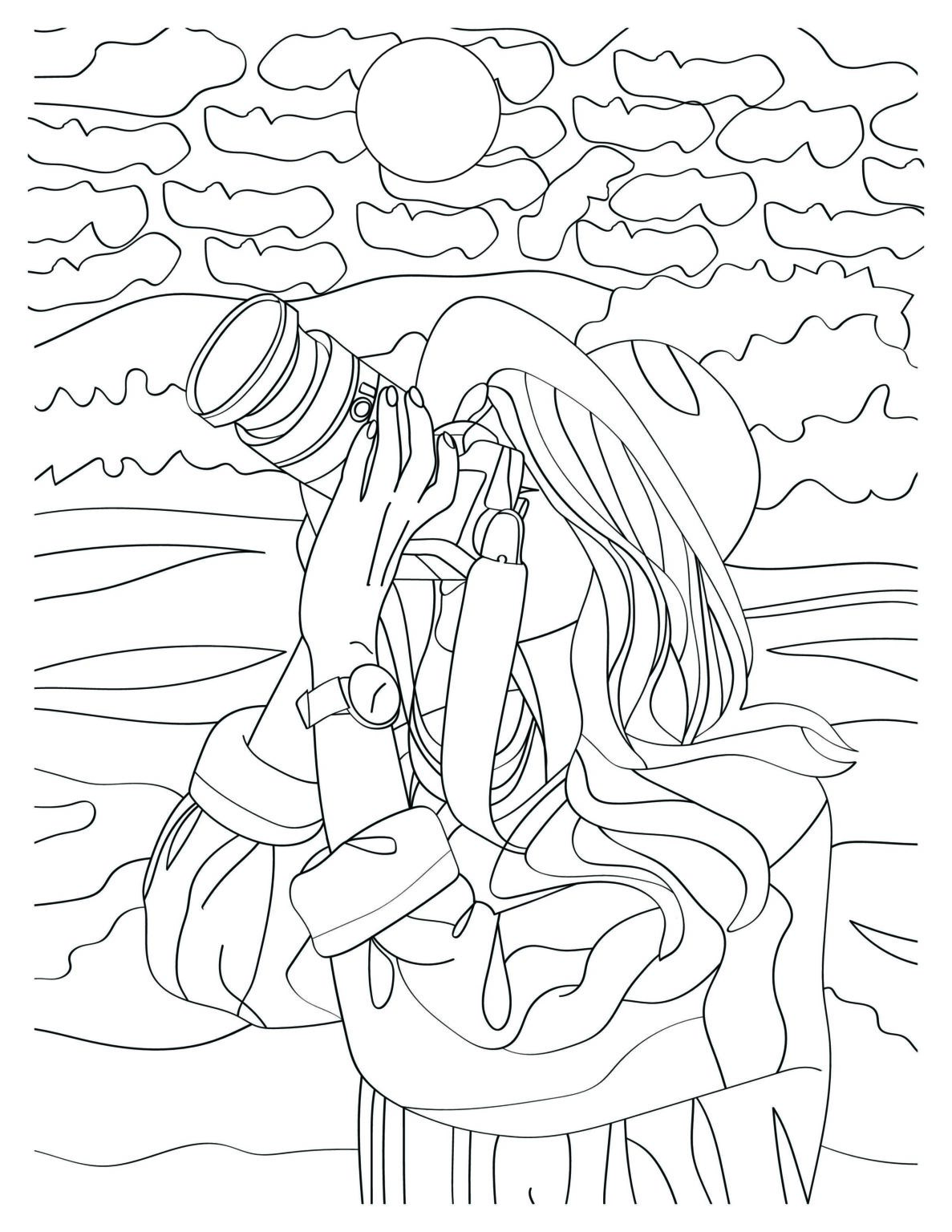 Mindfulness Moment Coloring Pages: Find Peace in Every Stroke