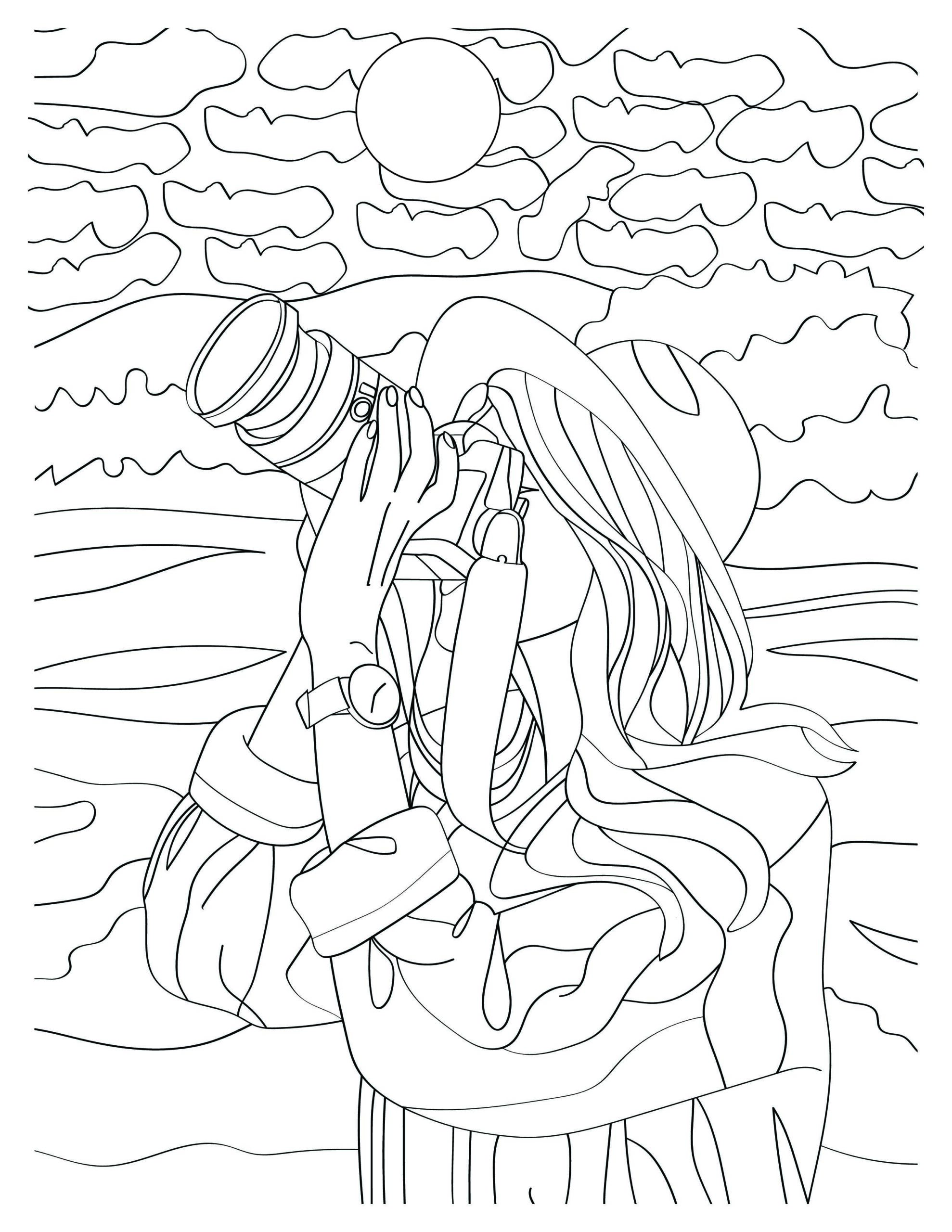 Mindfulness Moment Coloring Pages: Find Peace in Every Stroke