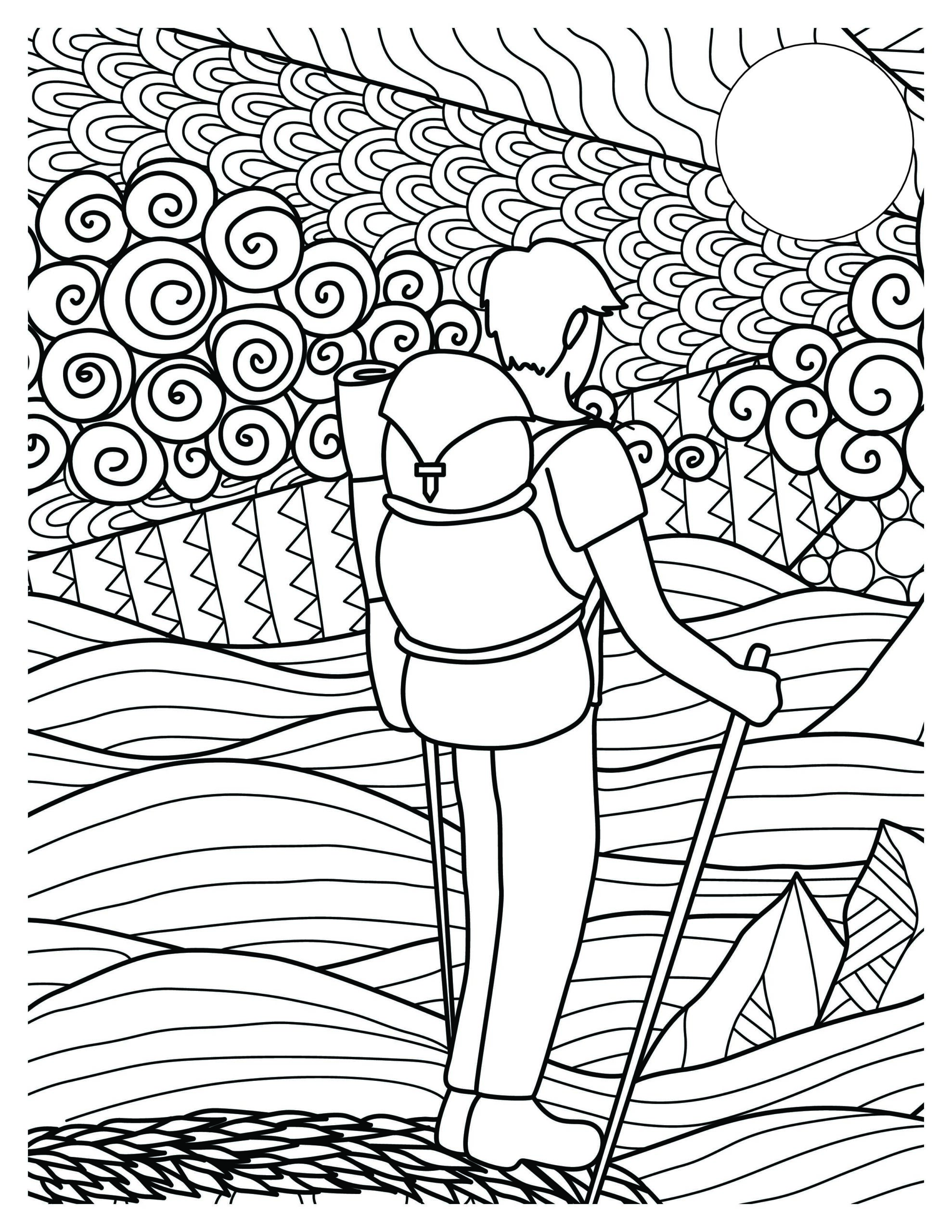 Mindfulness Moment Coloring Pages: Find Peace in Every Stroke