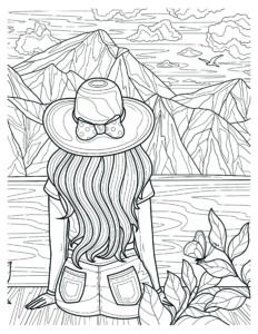 Mindfulness Moment Coloring Pages: Find Peace in Every Stroke