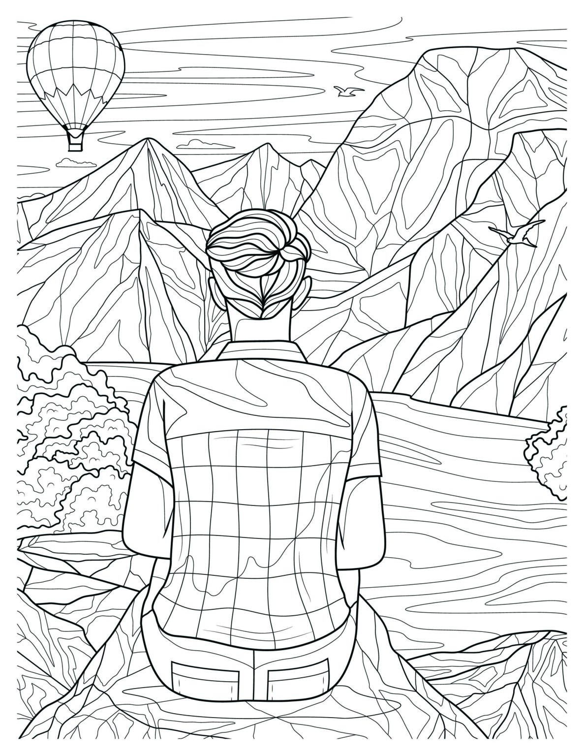 Mindfulness Moment Coloring Pages: Find Peace in Every Stroke