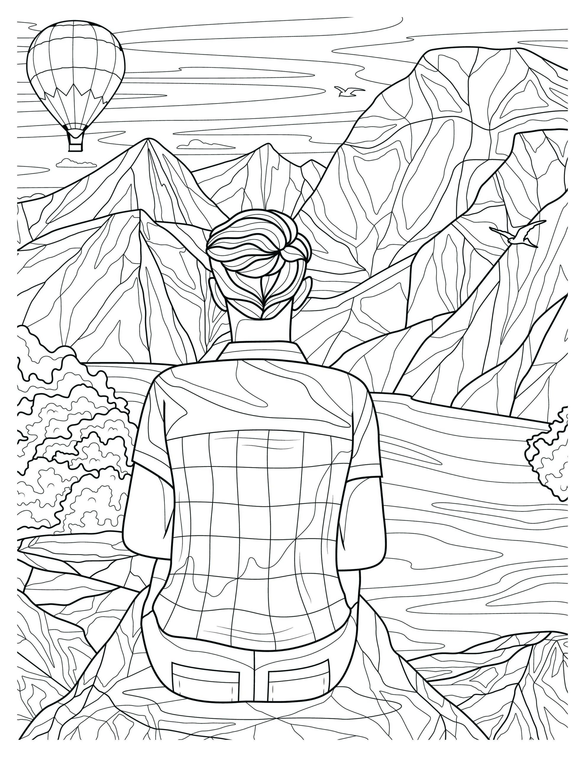 Mindfulness Moment Coloring Pages: Find Peace in Every Stroke