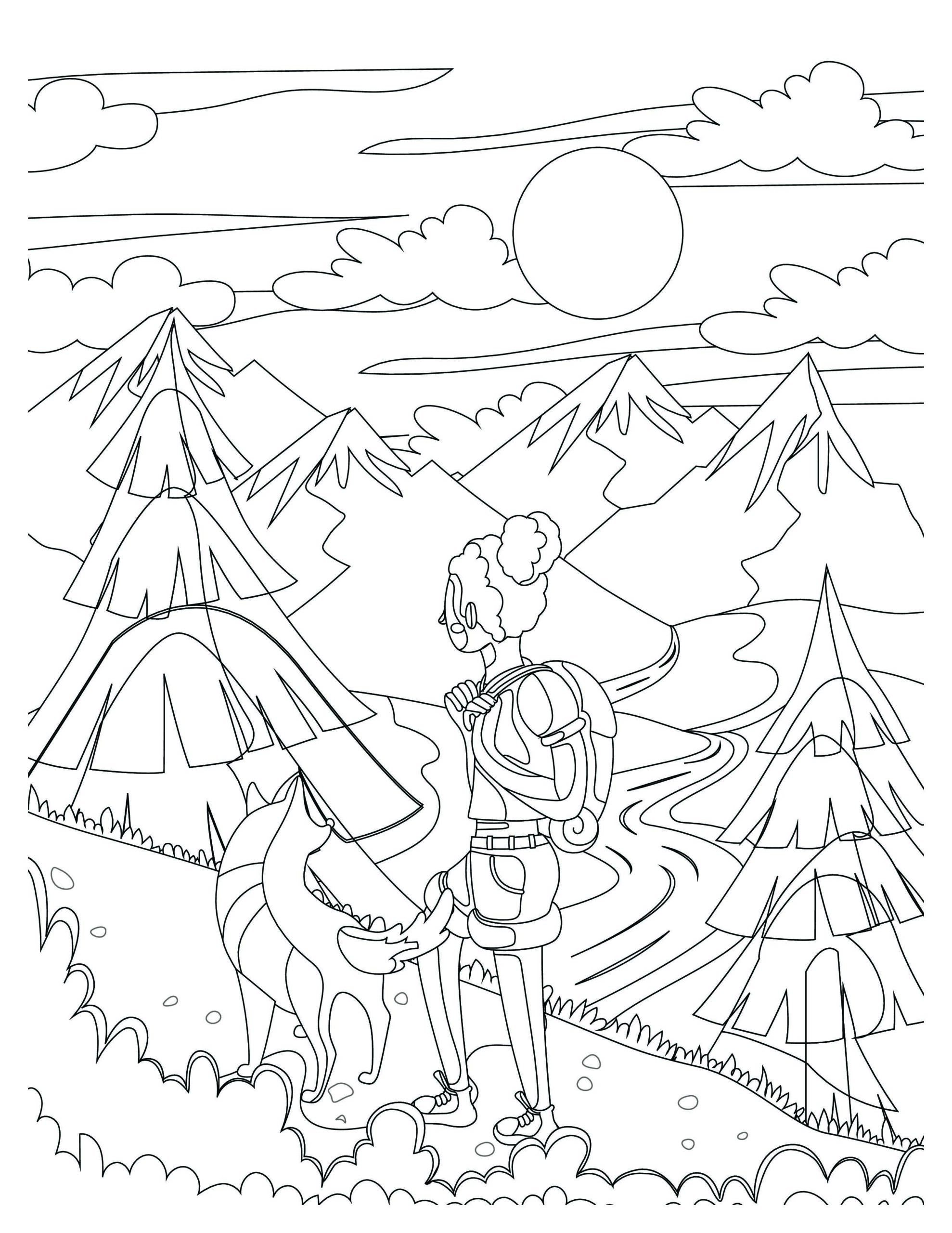 Mindfulness Moment Coloring Pages: Find Peace in Every Stroke