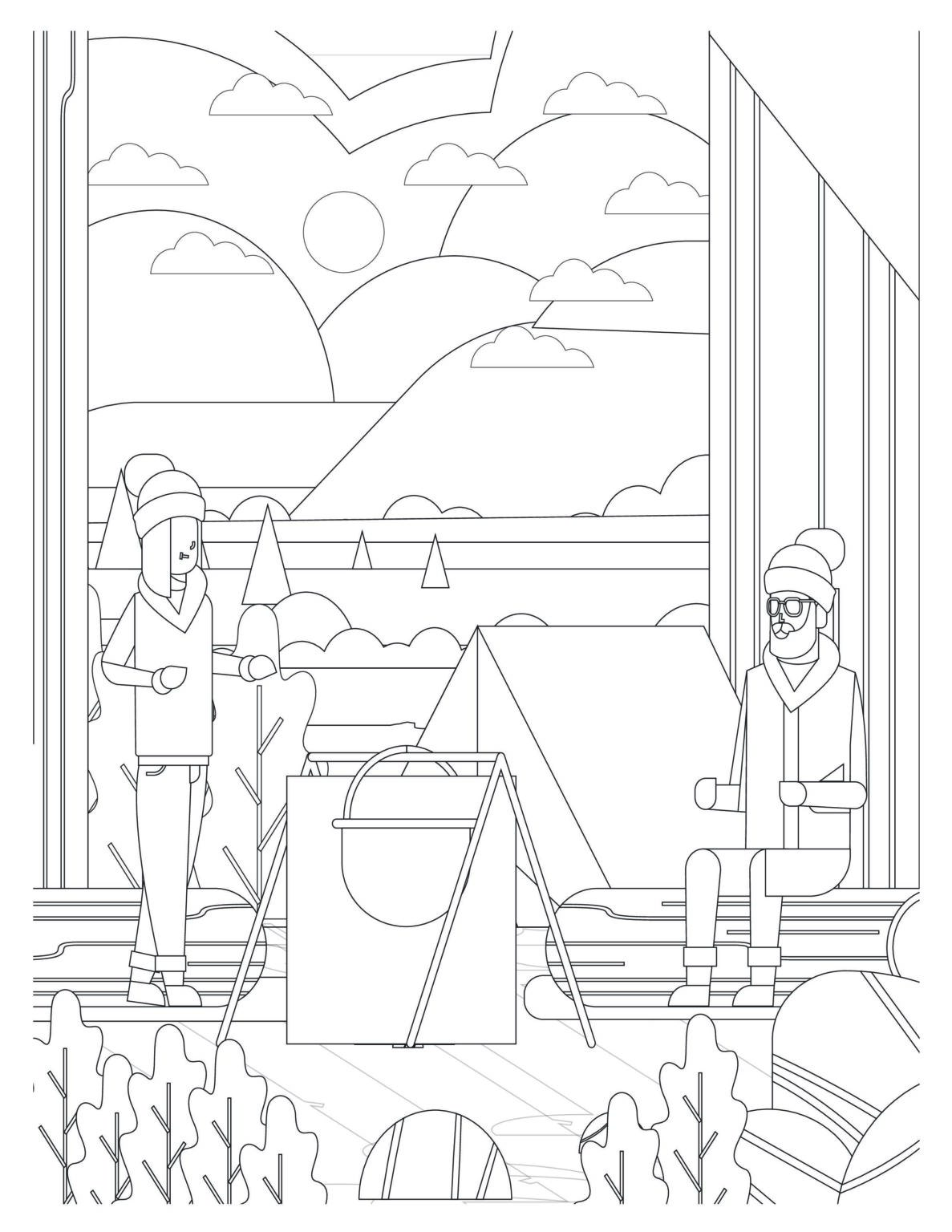 Mindfulness Moment Coloring Pages: Find Peace in Every Stroke