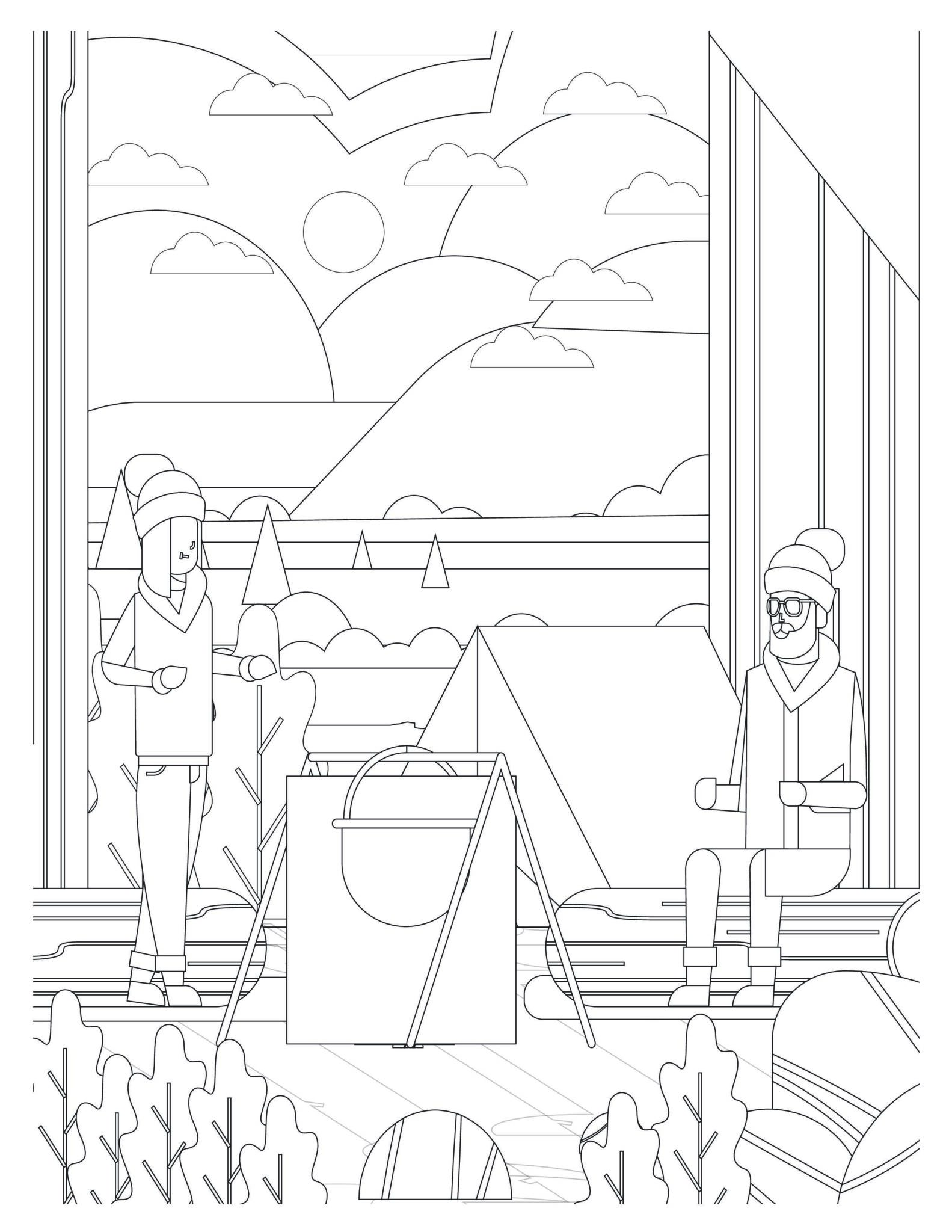 Mindfulness Moment Coloring Pages: Find Peace in Every Stroke