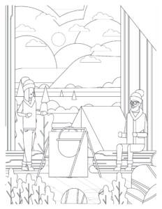Mindfulness Moment Coloring Pages: Find Peace in Every Stroke