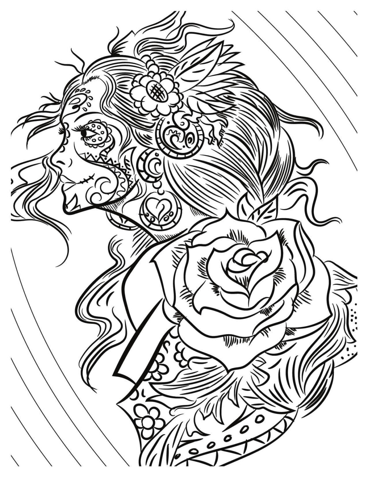 Tattoo Coloring Pages for Fun | Express Yourself