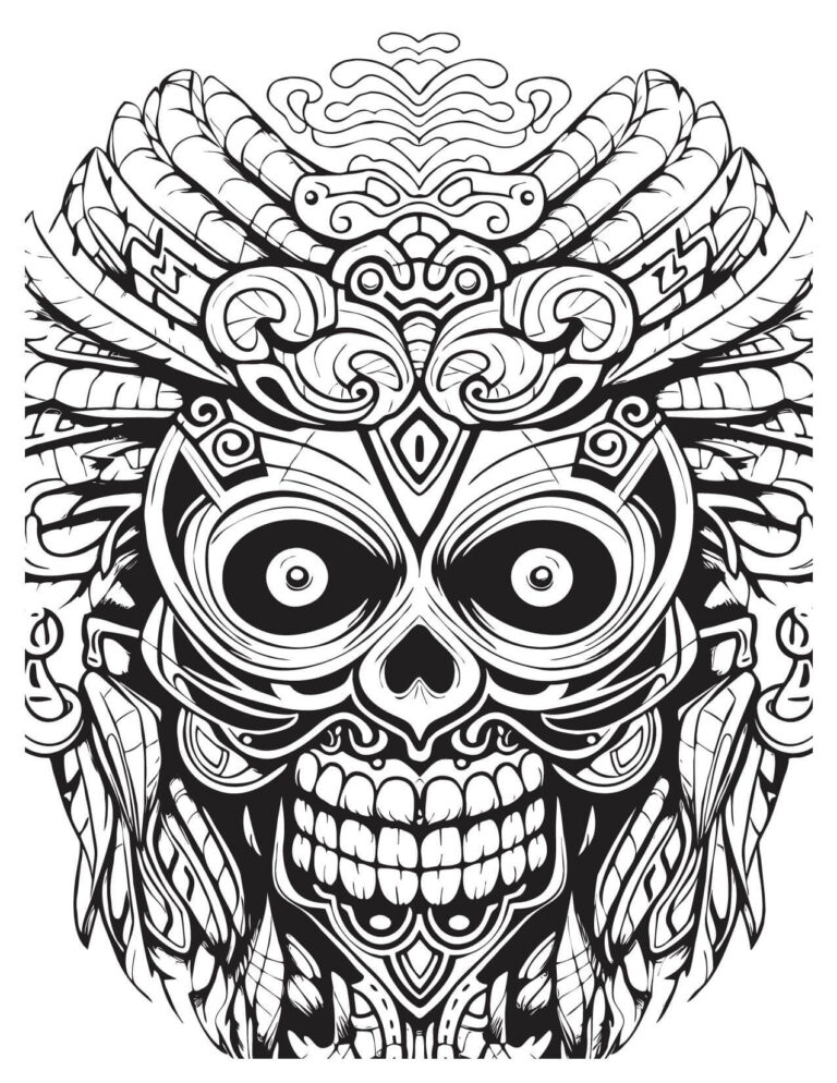 Tattoo Coloring Pages for Fun | Express Yourself