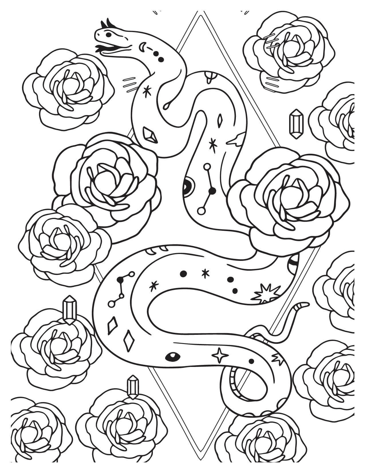 Tattoo Coloring Pages for Fun | Express Yourself
