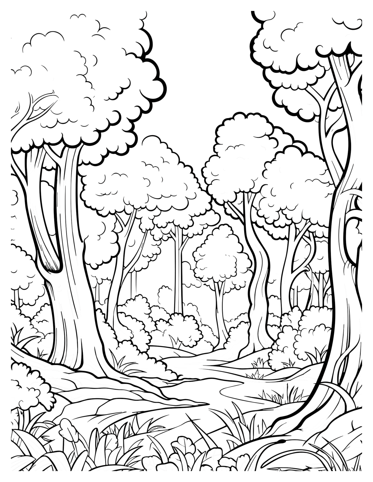 Tree of Life Coloring Pages for All Ages | Educational and Artistic