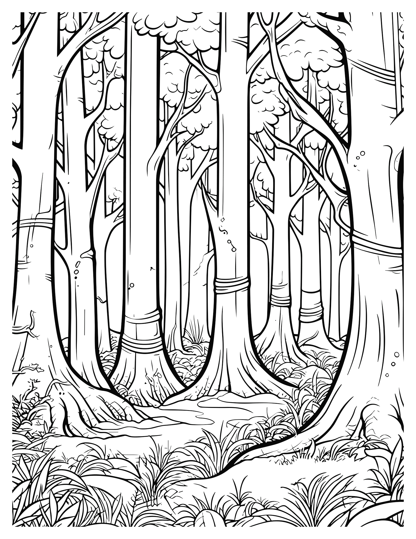 Tree of Life Coloring Pages for All Ages | Educational and Artistic