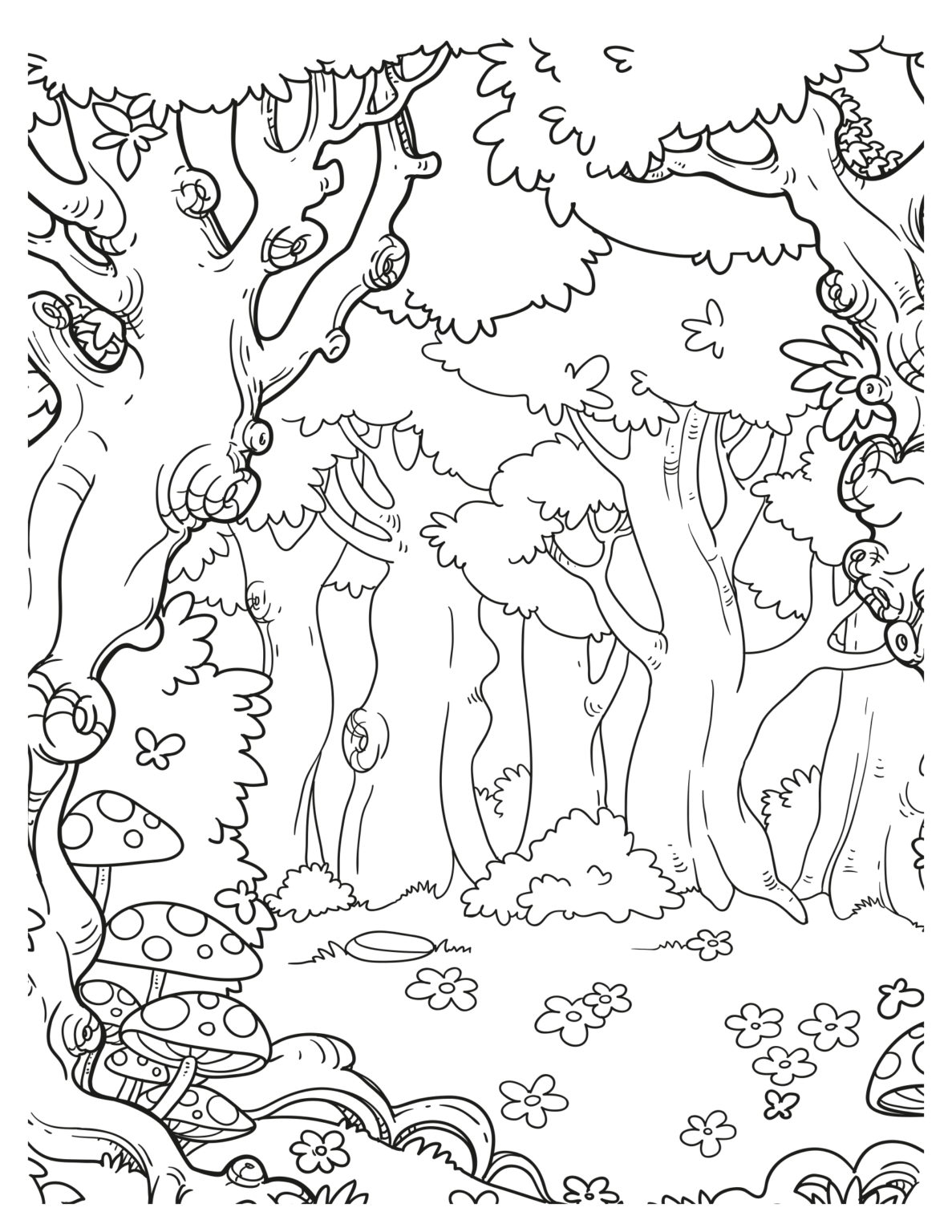 Tree of Life Coloring Pages for All Ages | Educational and Artistic