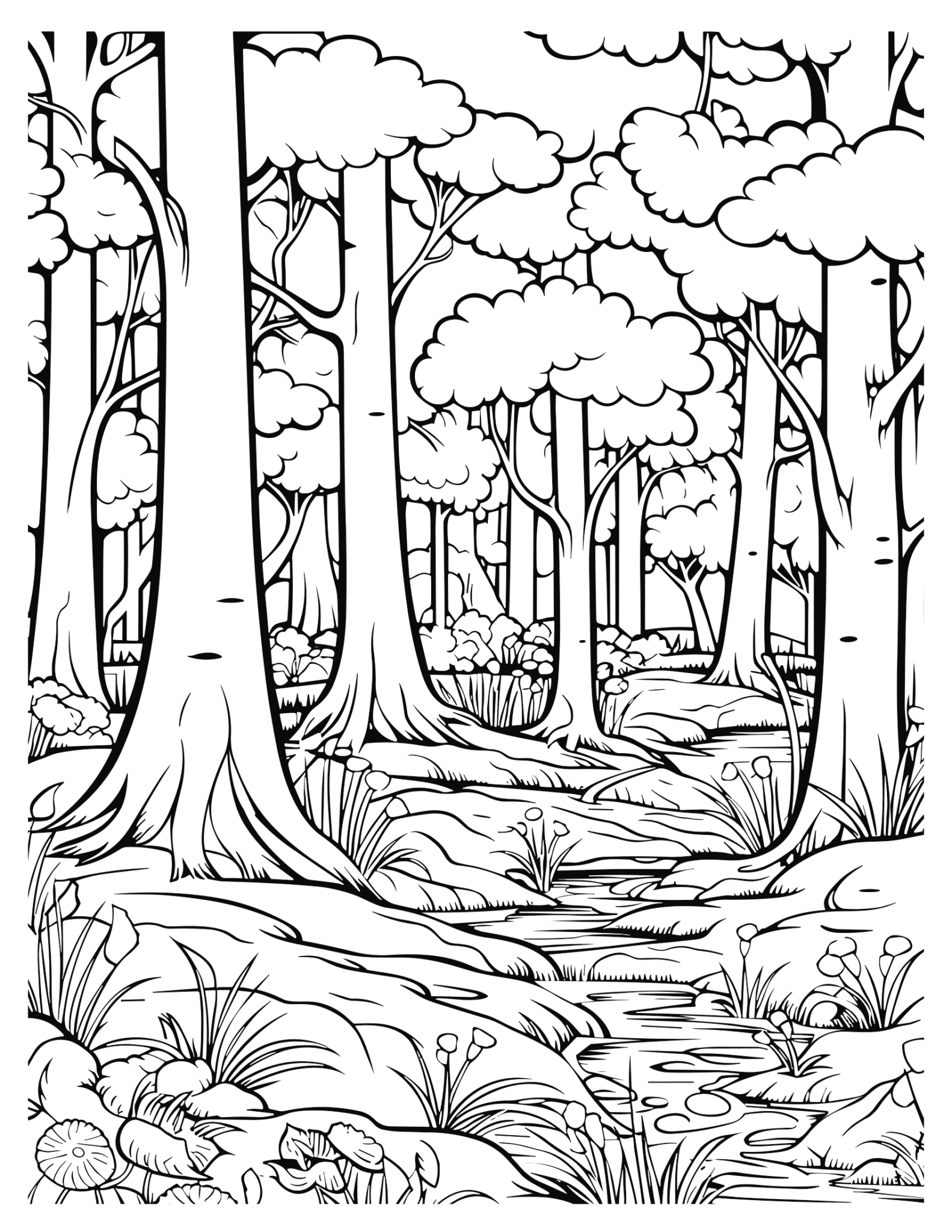 Tree of Life Coloring Pages for All Ages | Educational and Artistic