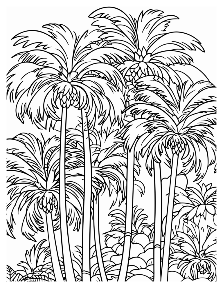 Tree of Life Coloring Pages for All Ages | Educational and Artistic
