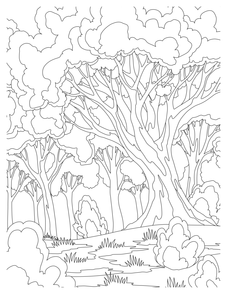 Tree of Life Coloring Pages for All Ages | Educational and Artistic