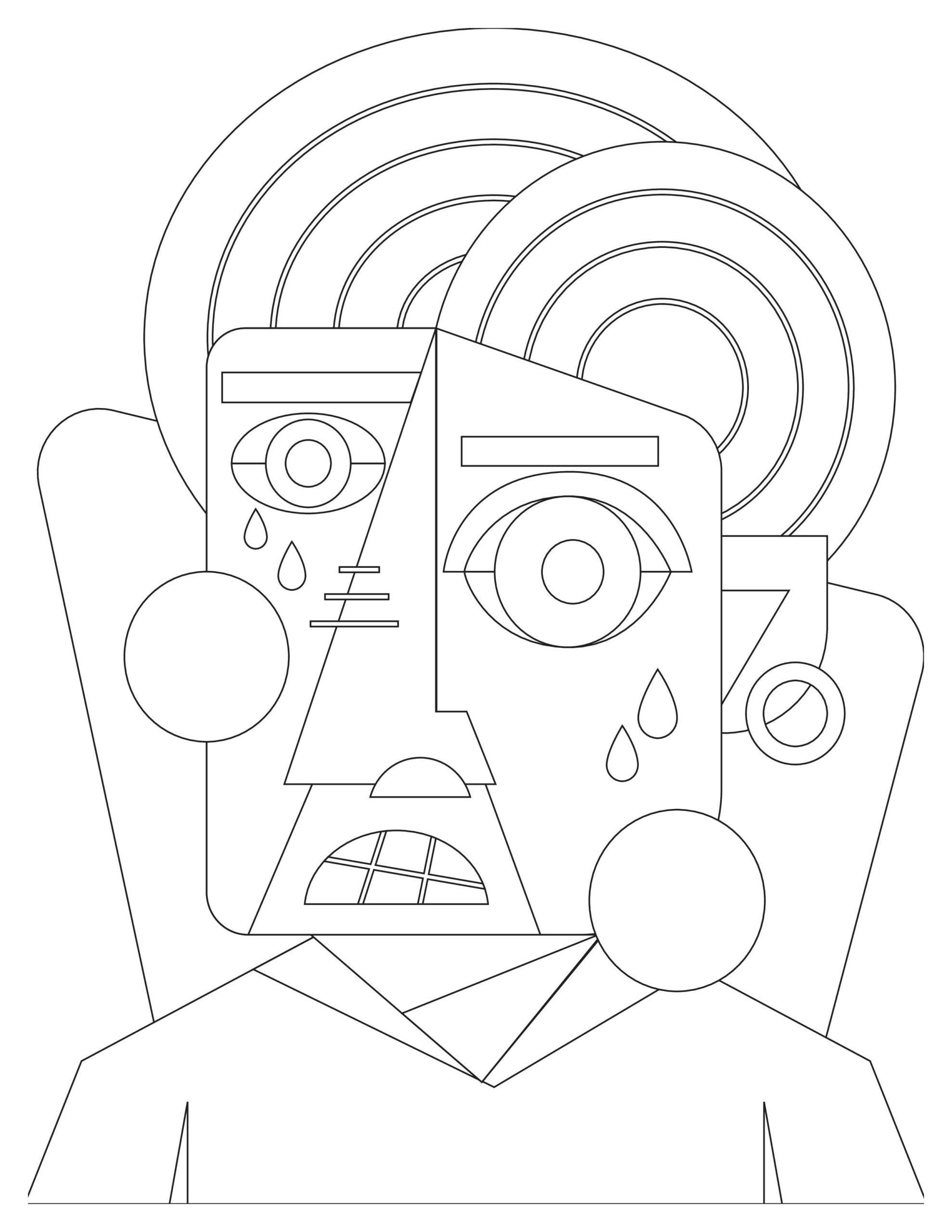 "Artistic Expression Coloring Pages: Unleash Creativity!"