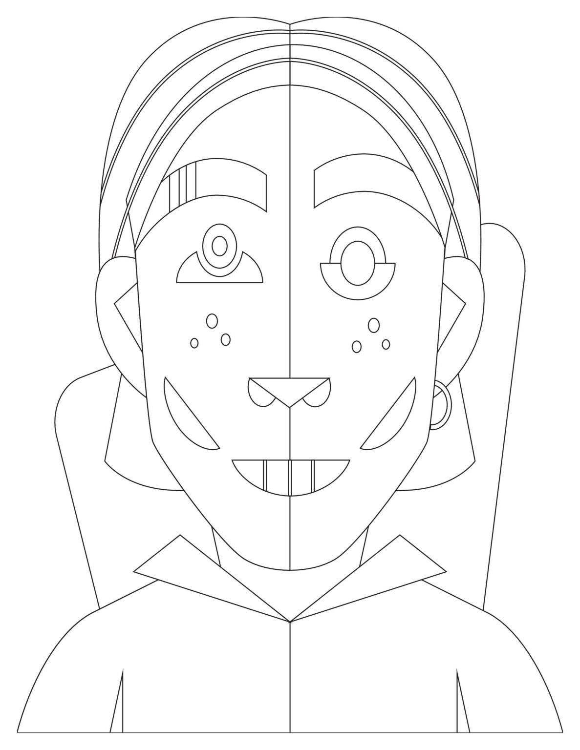 "Artistic Expression Coloring Pages: Unleash Creativity!"