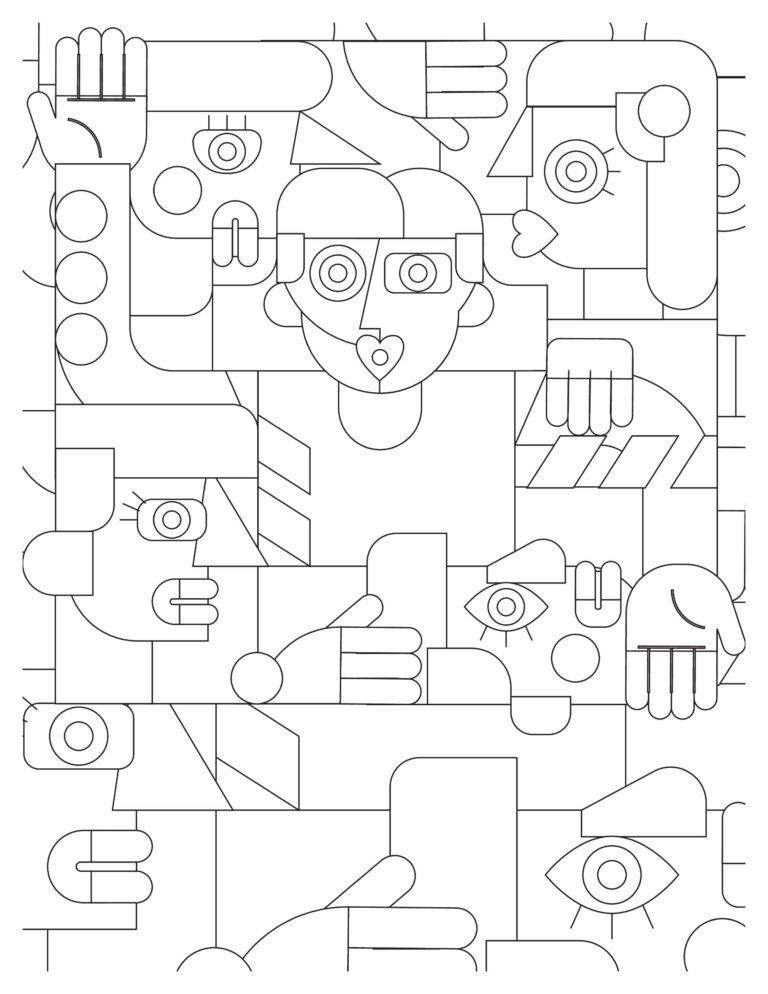 "Artistic Expression Coloring Pages: Unleash Creativity!"