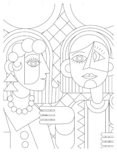 "Artistic Expression Coloring Pages: Unleash Creativity!"