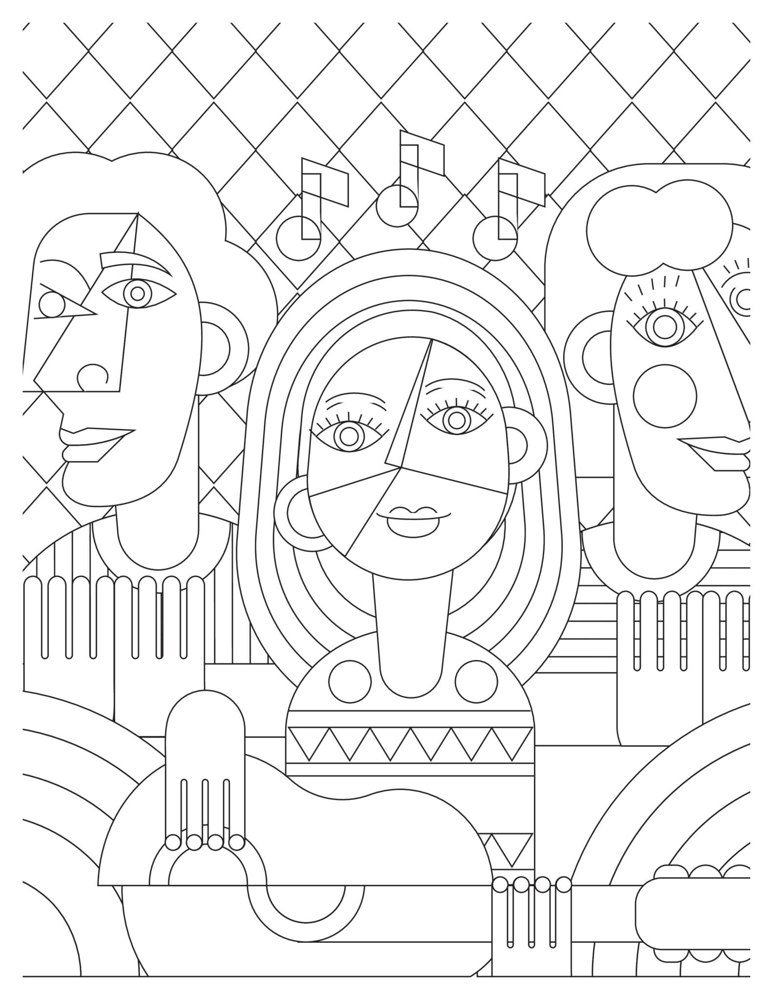 "Artistic Expression Coloring Pages: Unleash Creativity!"