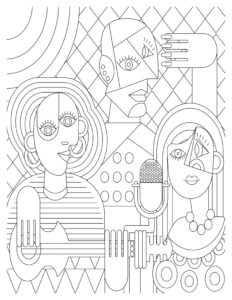 "Artistic Expression Coloring Pages: Unleash Creativity!"