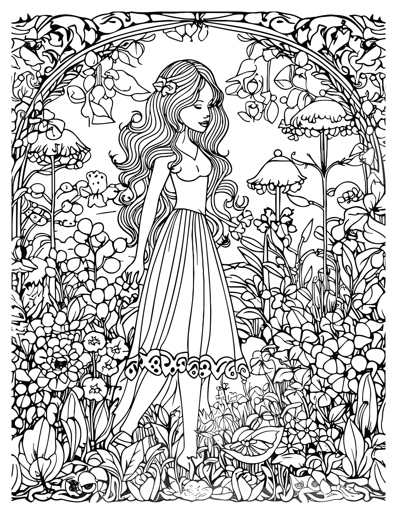 Plant Coloring Pages: Creative Botanical Designs for All Ages