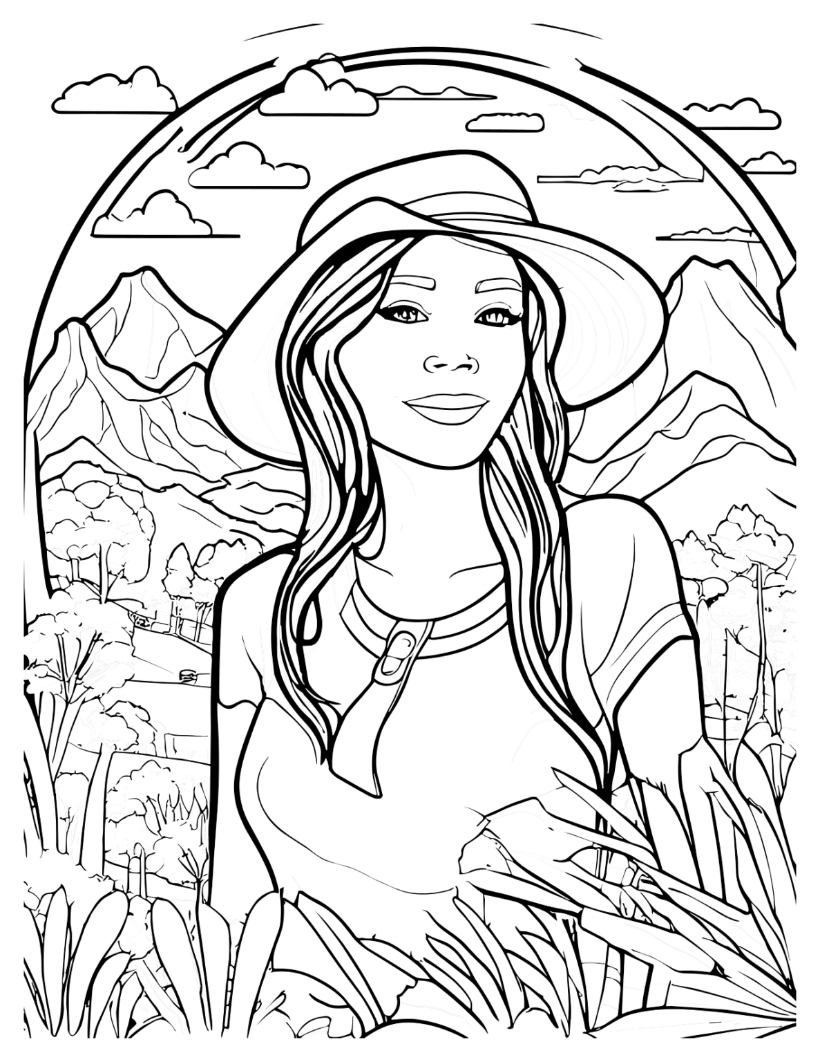 Plant Coloring Pages: Creative Botanical Designs for All Ages