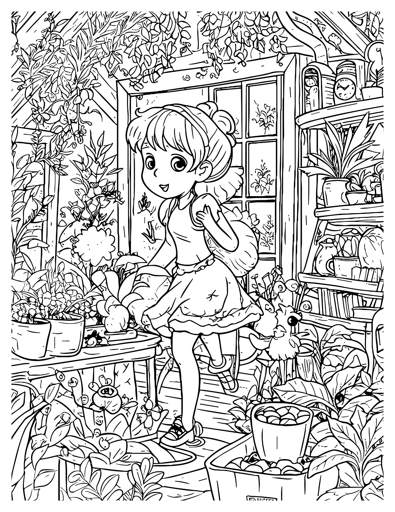 Plant Coloring Pages: Creative Botanical Designs for All Ages