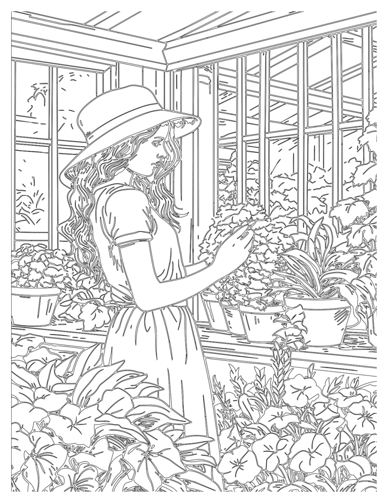 Plant Coloring Pages: Creative Botanical Designs for All Ages