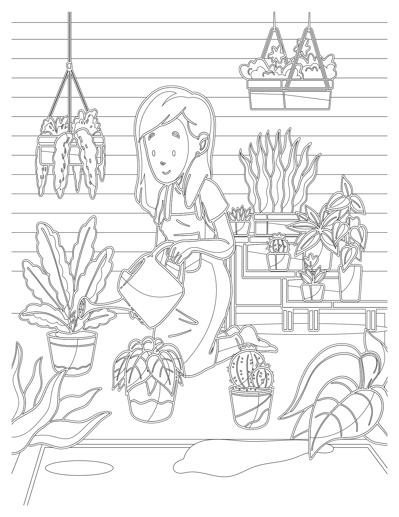 Plant Coloring Pages: Creative Botanical Designs for All Ages