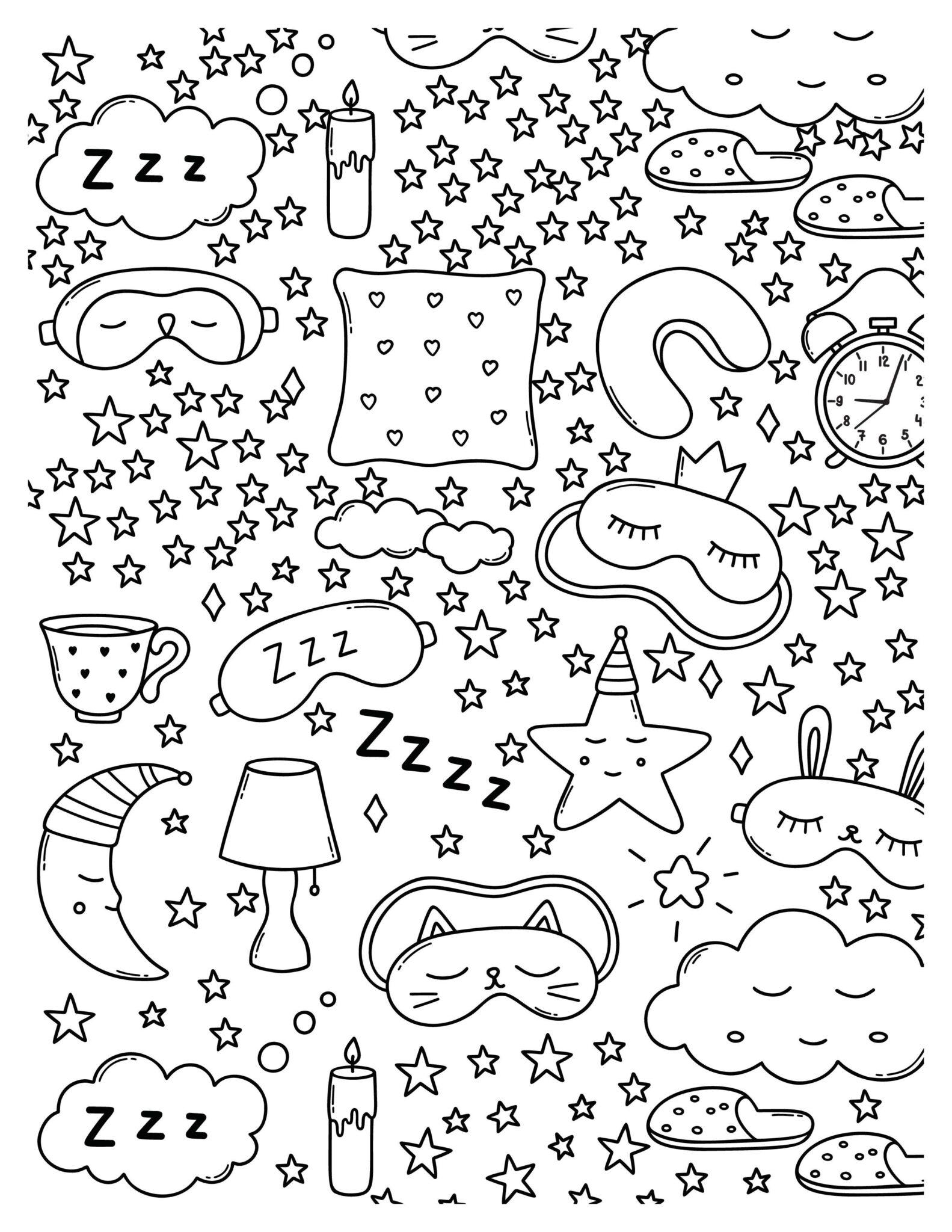 Dream Doodle Coloring Pages | Spark Imagination"