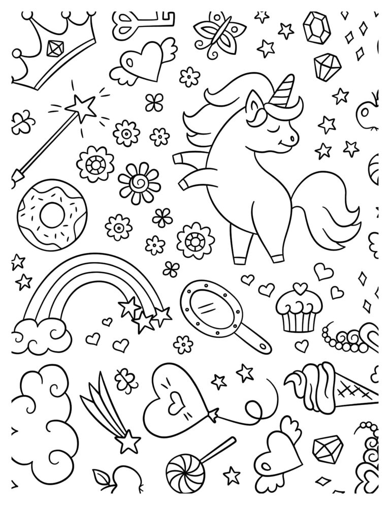 Dream Doodle Coloring Pages | Spark Imagination"