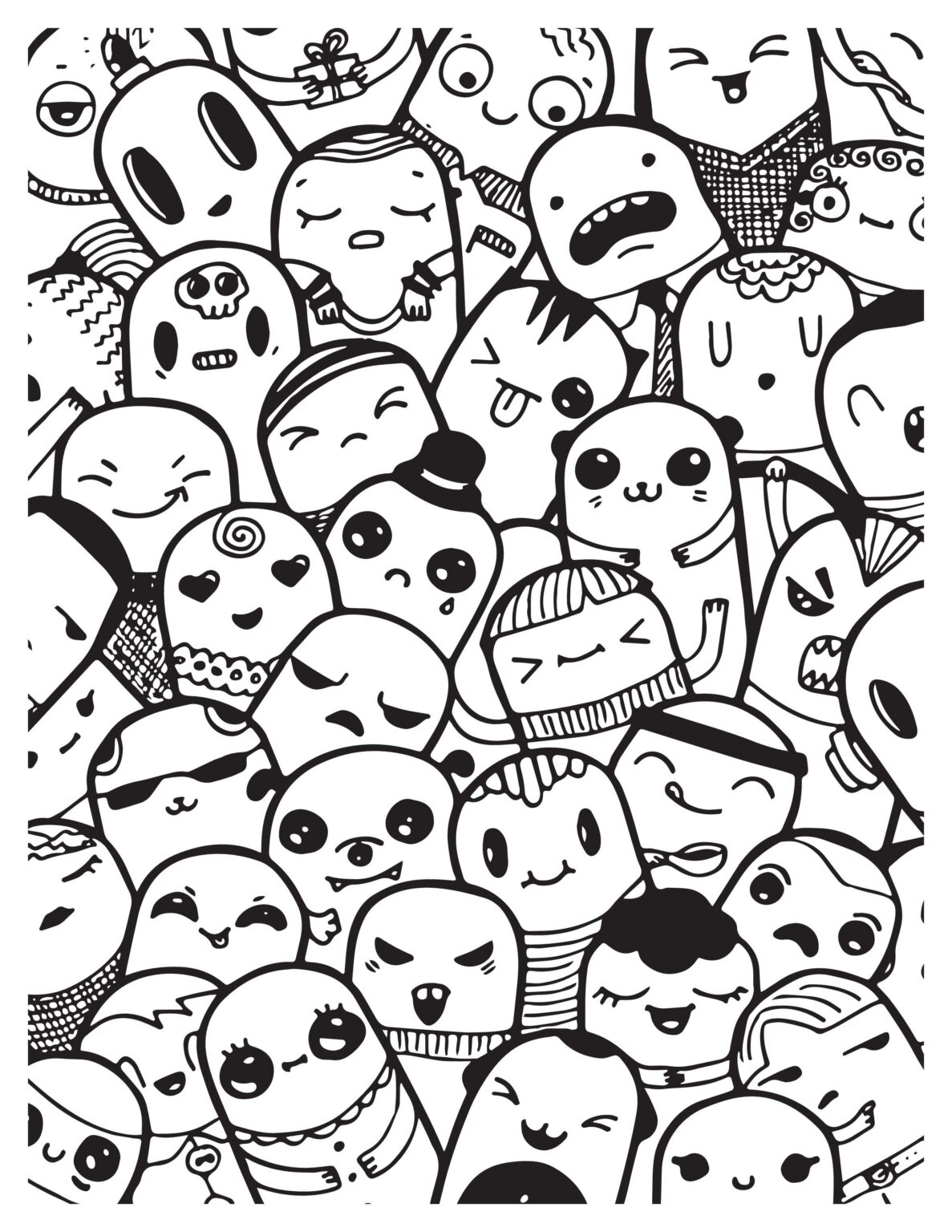 Dream Doodle Coloring Pages | Spark Imagination"