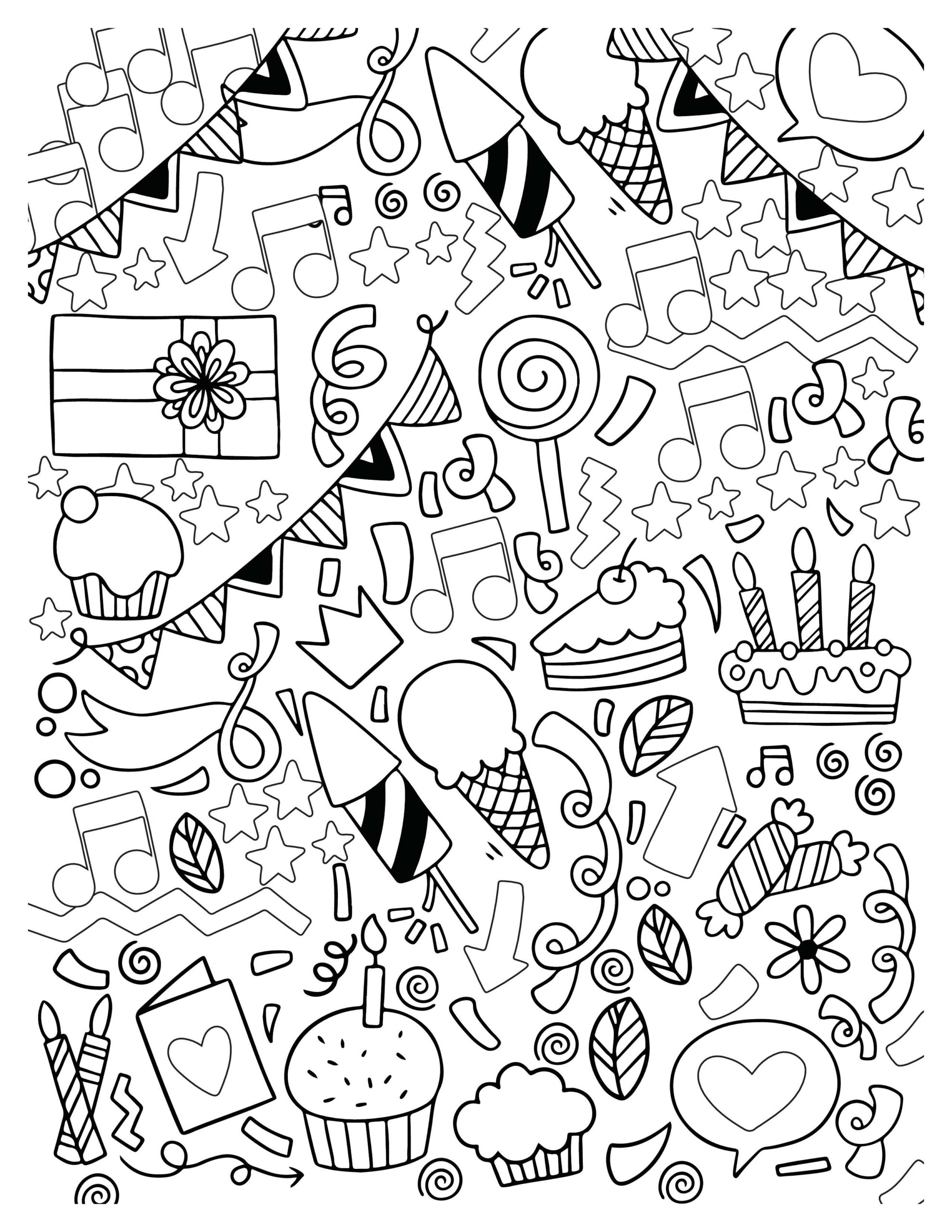 Dream Doodle Coloring Pages | Spark Imagination"