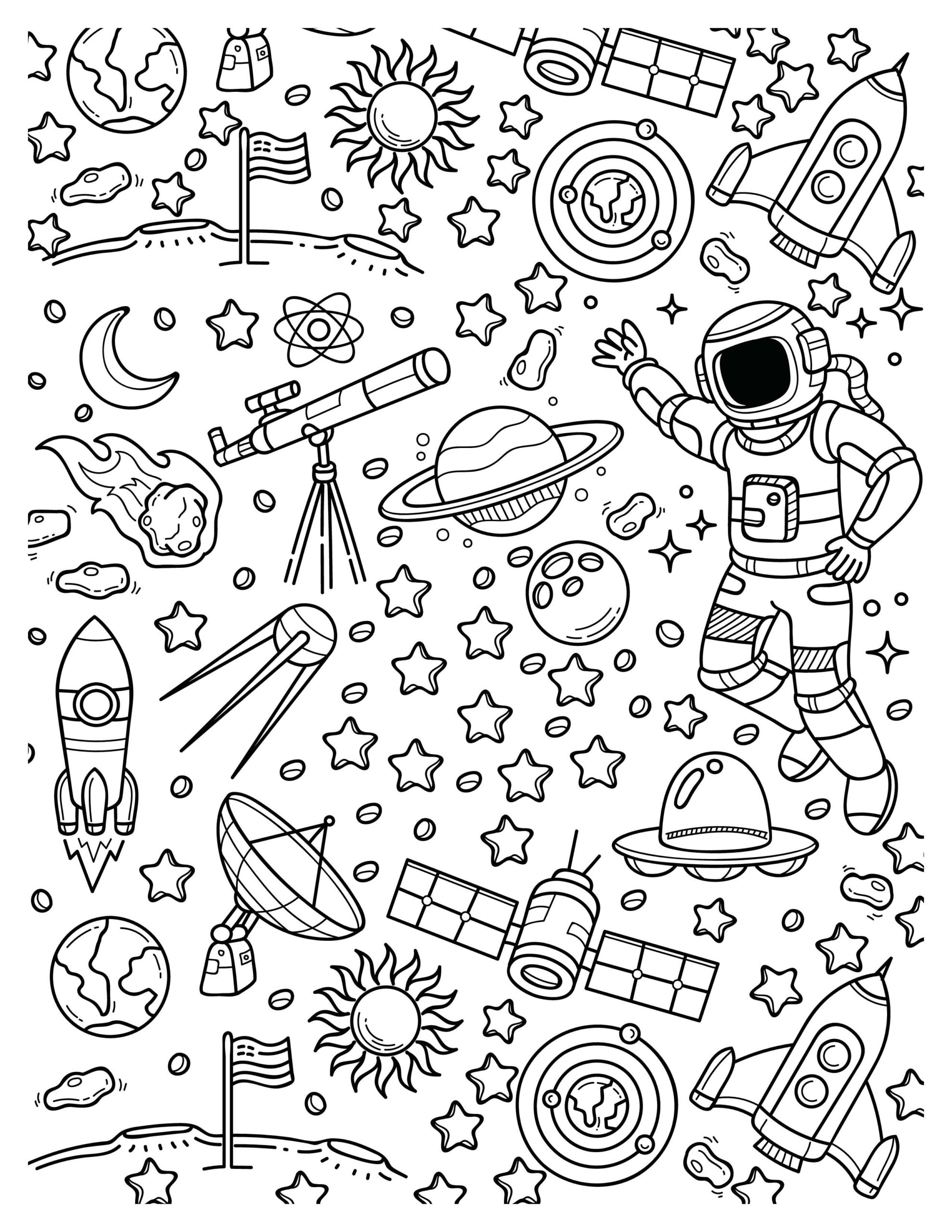 Dream Doodle Coloring Pages | Spark Imagination"