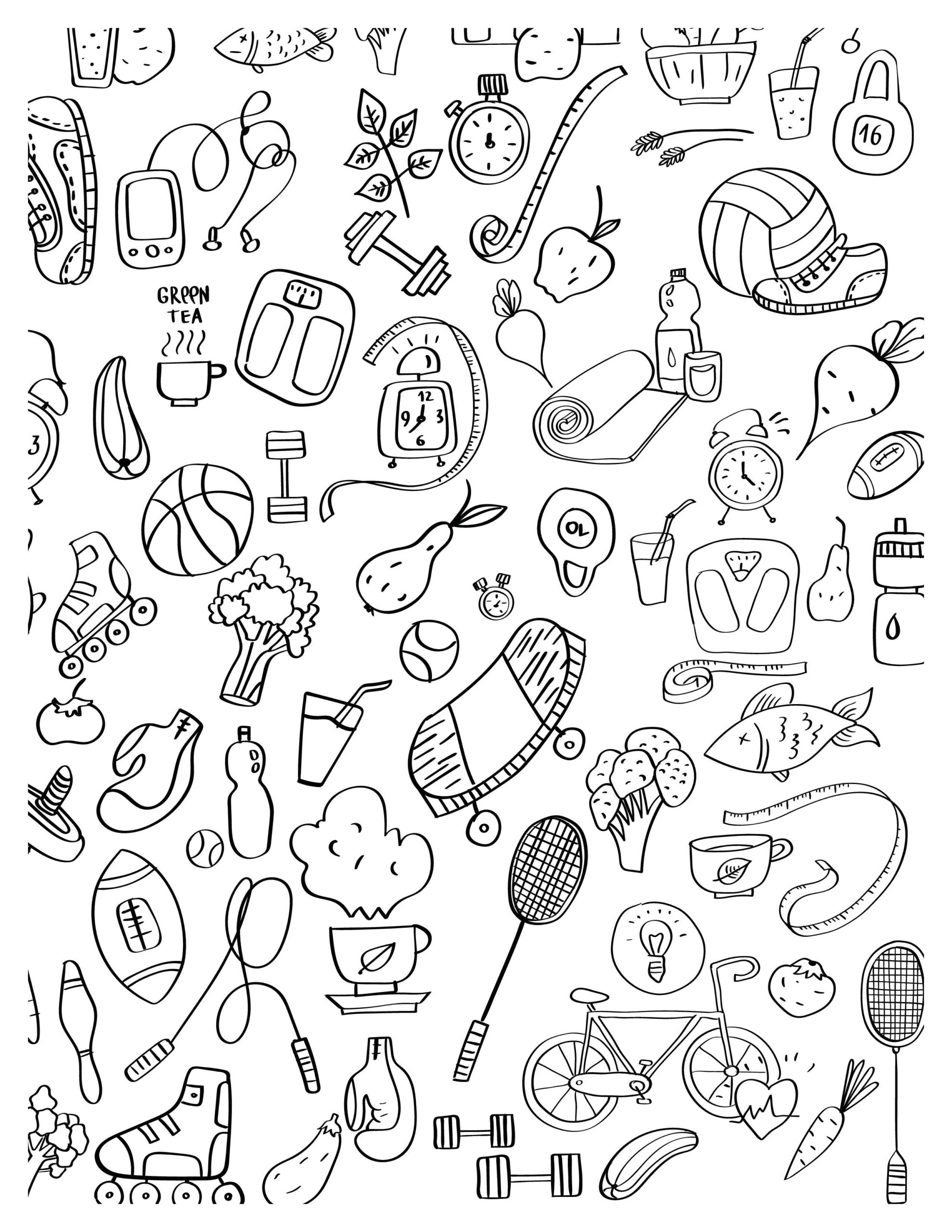 Dream Doodle Coloring Pages | Spark Imagination"