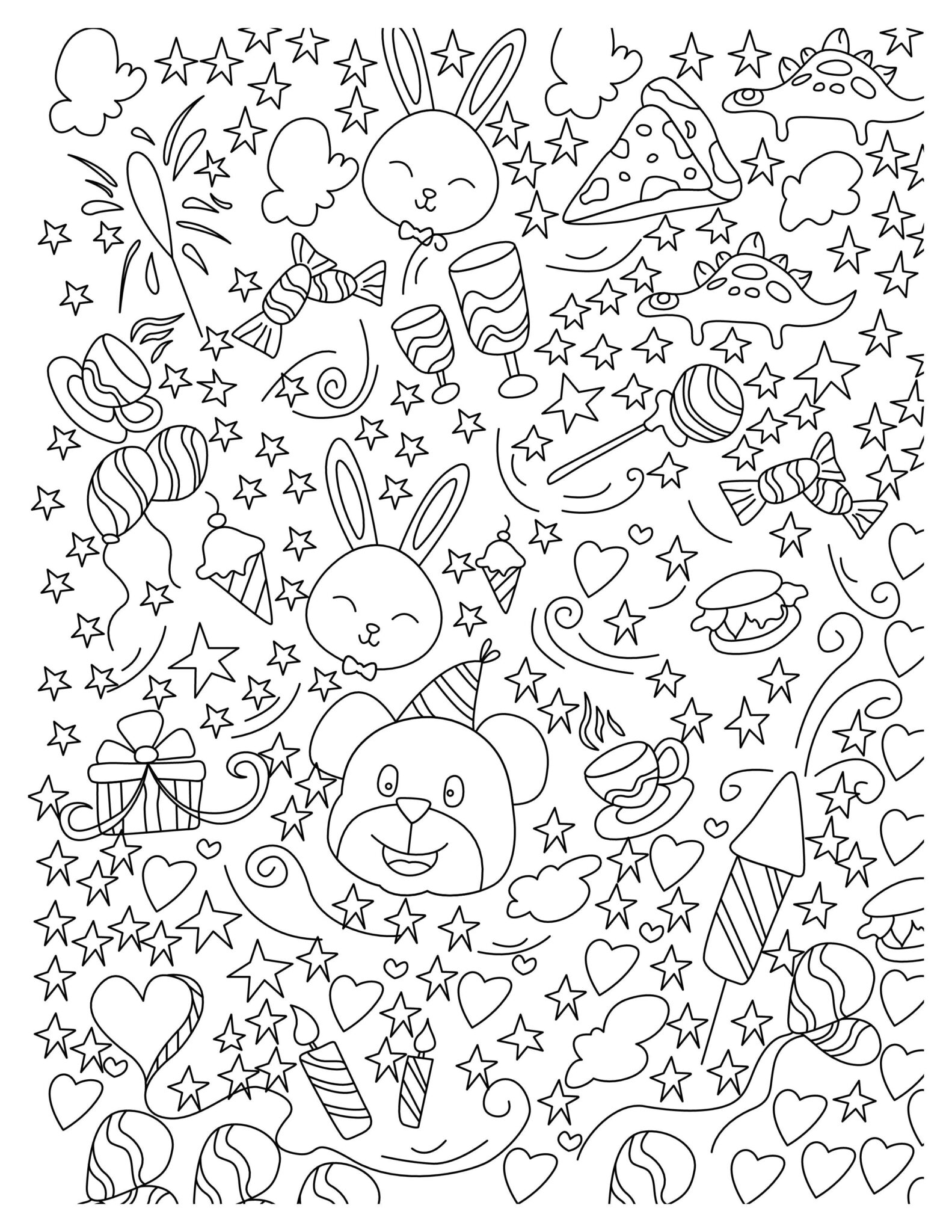 Dream Doodle Coloring Pages | Spark Imagination"