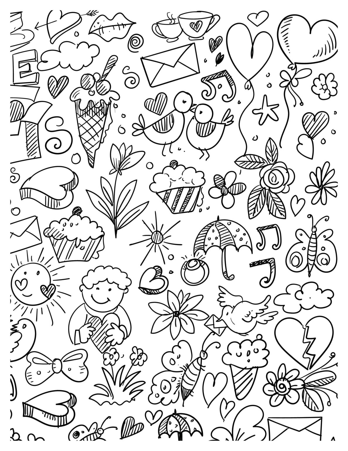 Dream Doodle Coloring Pages | Spark Imagination"