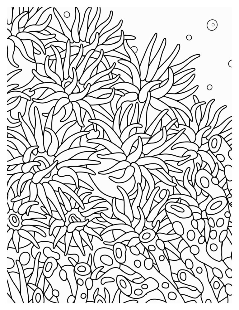 Majestic Oceanic Depths Coloring Pages | Discover The Mysteries