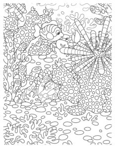 Majestic Oceanic Depths Coloring Pages | Discover The Mysteries