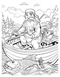 Fishing Coloring Pages | Reel in Fun with Printable Designs