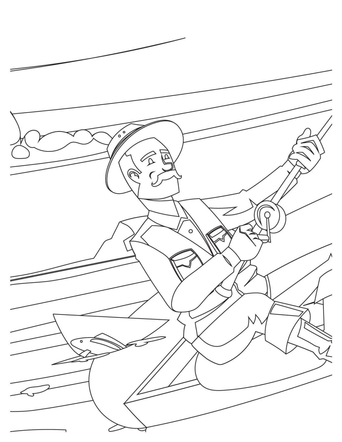 Fishing Coloring Pages | Reel in Fun with Printable Designs
