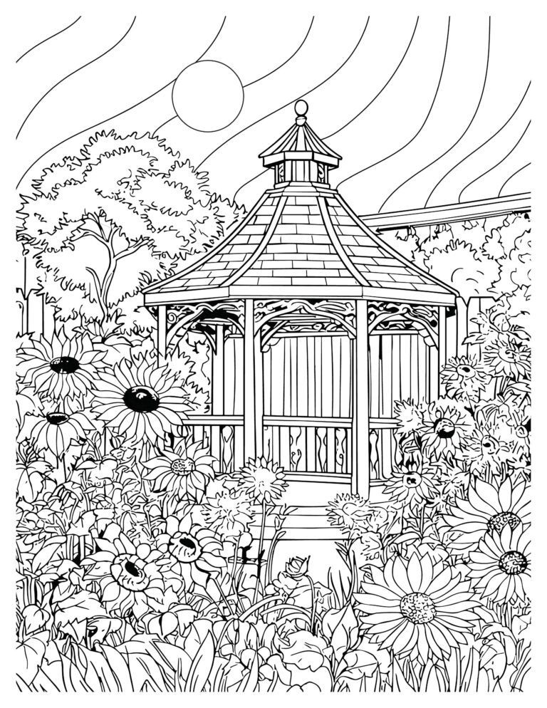 Botanical Wonders Coloring Pages | Discover Nature's Beauty
