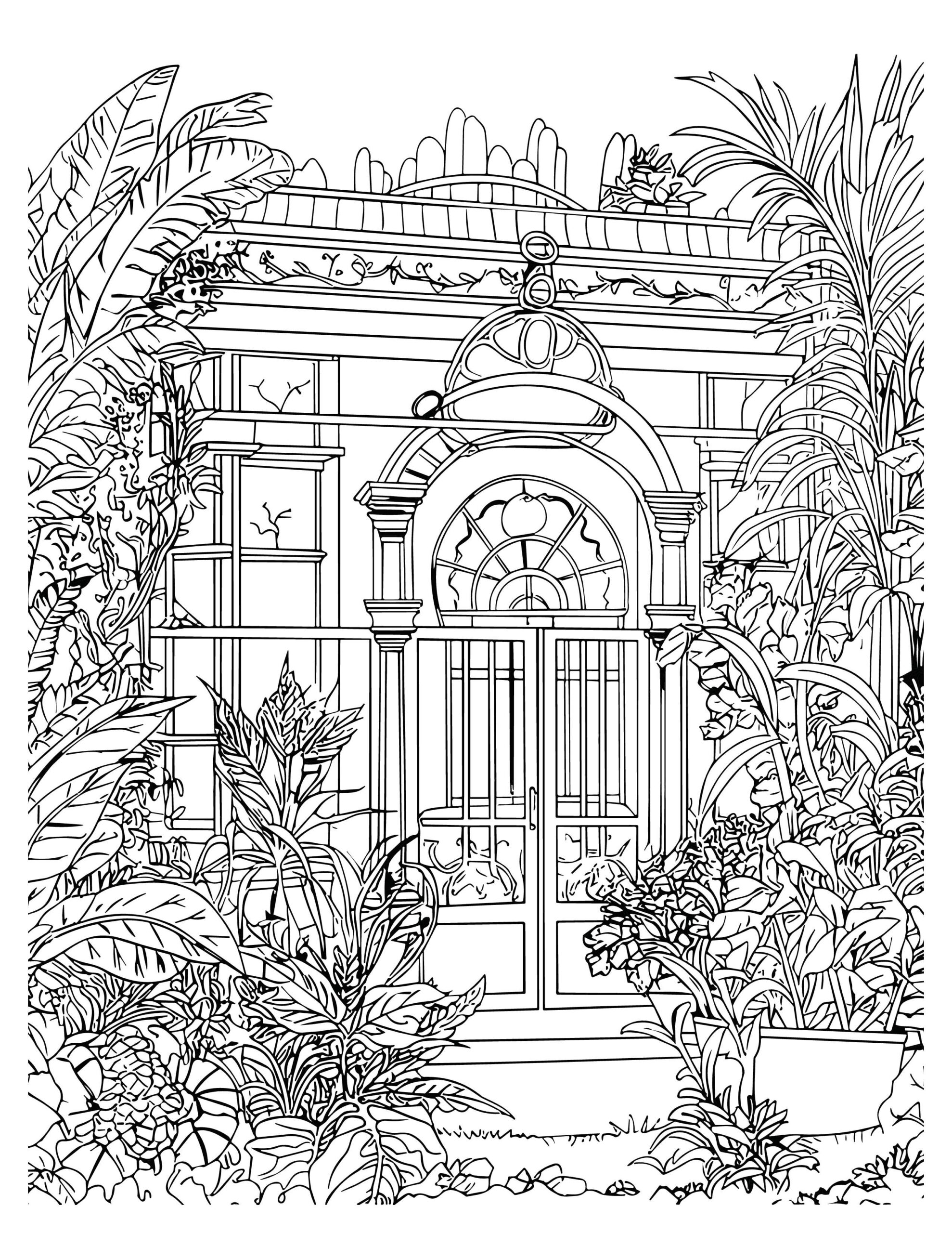 Botanical Wonders Coloring Pages | Discover Nature's Beauty