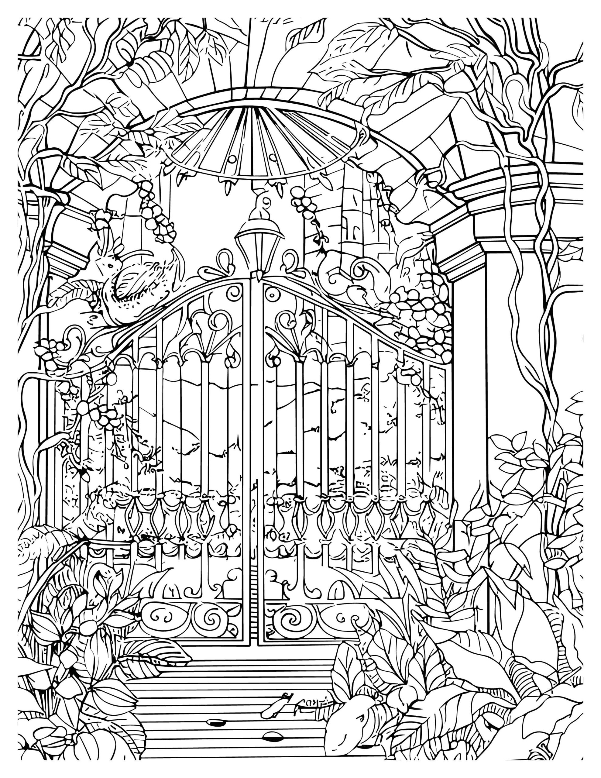 Botanical Wonders Coloring Pages | Discover Nature's Beauty